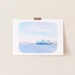 Seattle Ferry Art Print, Washington Ferry, Bainbridge Island, PNW Art ...