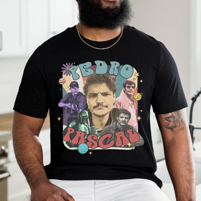 Pedro Pascal Meme Shirt, Pedro Pascal Fans Gift, Pedro Pascal Vintage ...
