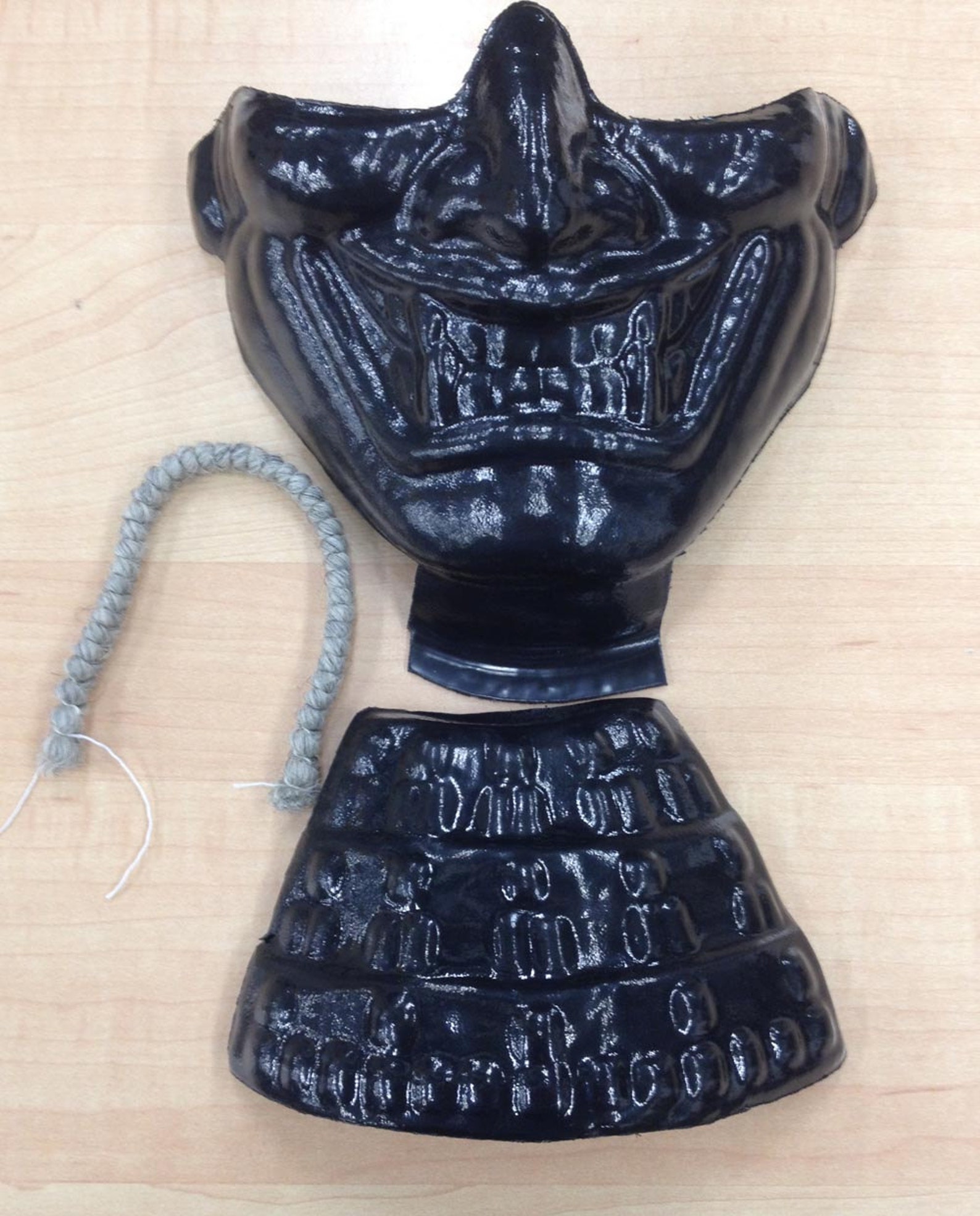 Samurai Mempo Menpo Face Mask Kit | Etsy