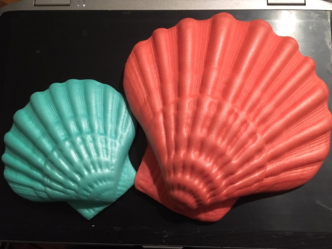 The Big One! A Pair of 8" Soft Foam Lions Paw Shells for Mermaid ...