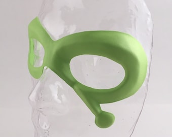 Leather Question Mark Domino Mask - Etsy