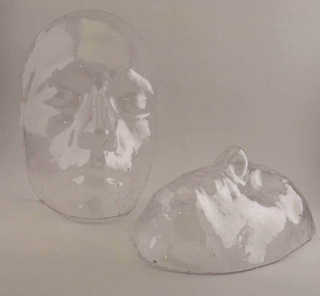 Clear Male Face Cast, for Displaying Masks or Other Cosplay. - Etsy