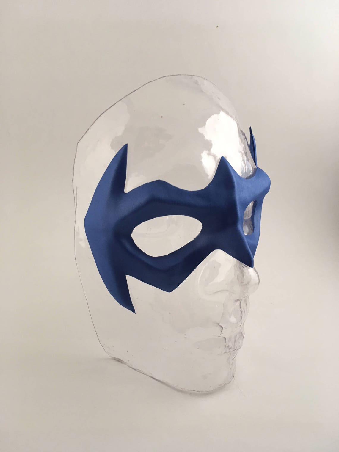 Foam Superhero Mask Angular Wings - Etsy