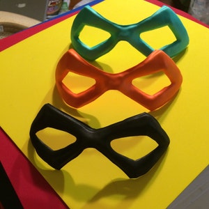 Foam Superhero Mask - Small Domino - Etsy