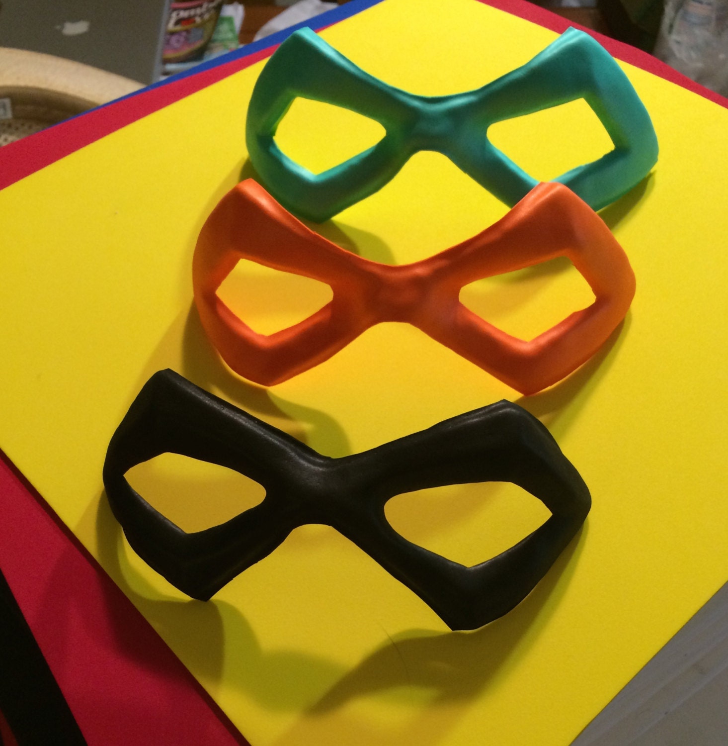 Foam Superhero Mask - Small Domino - Etsy
