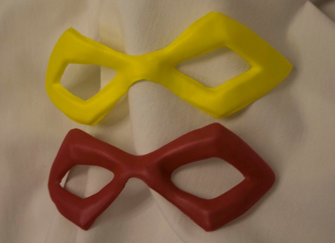 Foam Superhero Mask - Standard Domino - Etsy