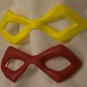 Foam Superhero Mask - Standard Domino - Etsy