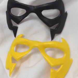 Superhero Lightning Mask - Etsy