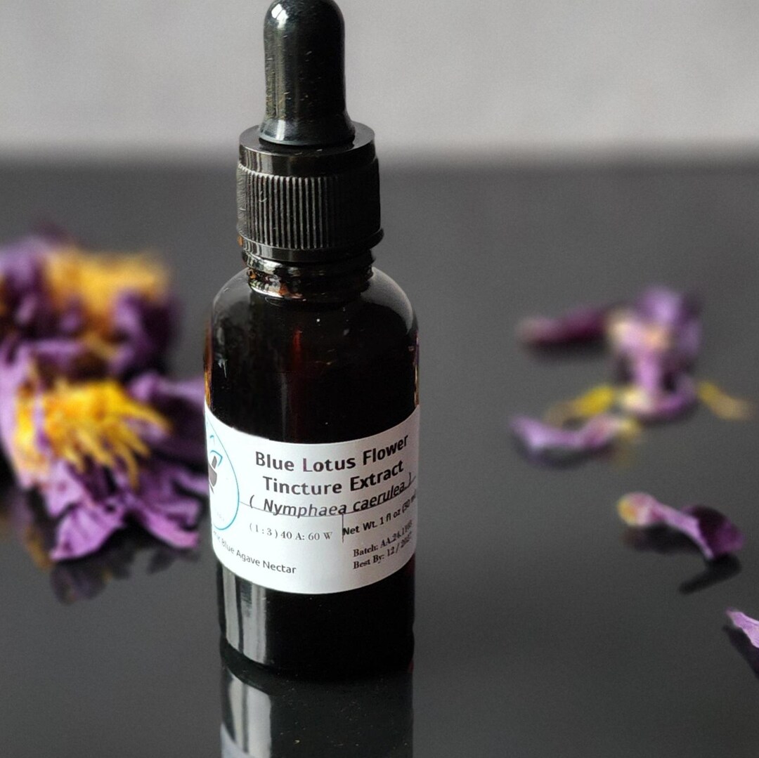 Blue Lotus Flower Tincture Extract - Etsy