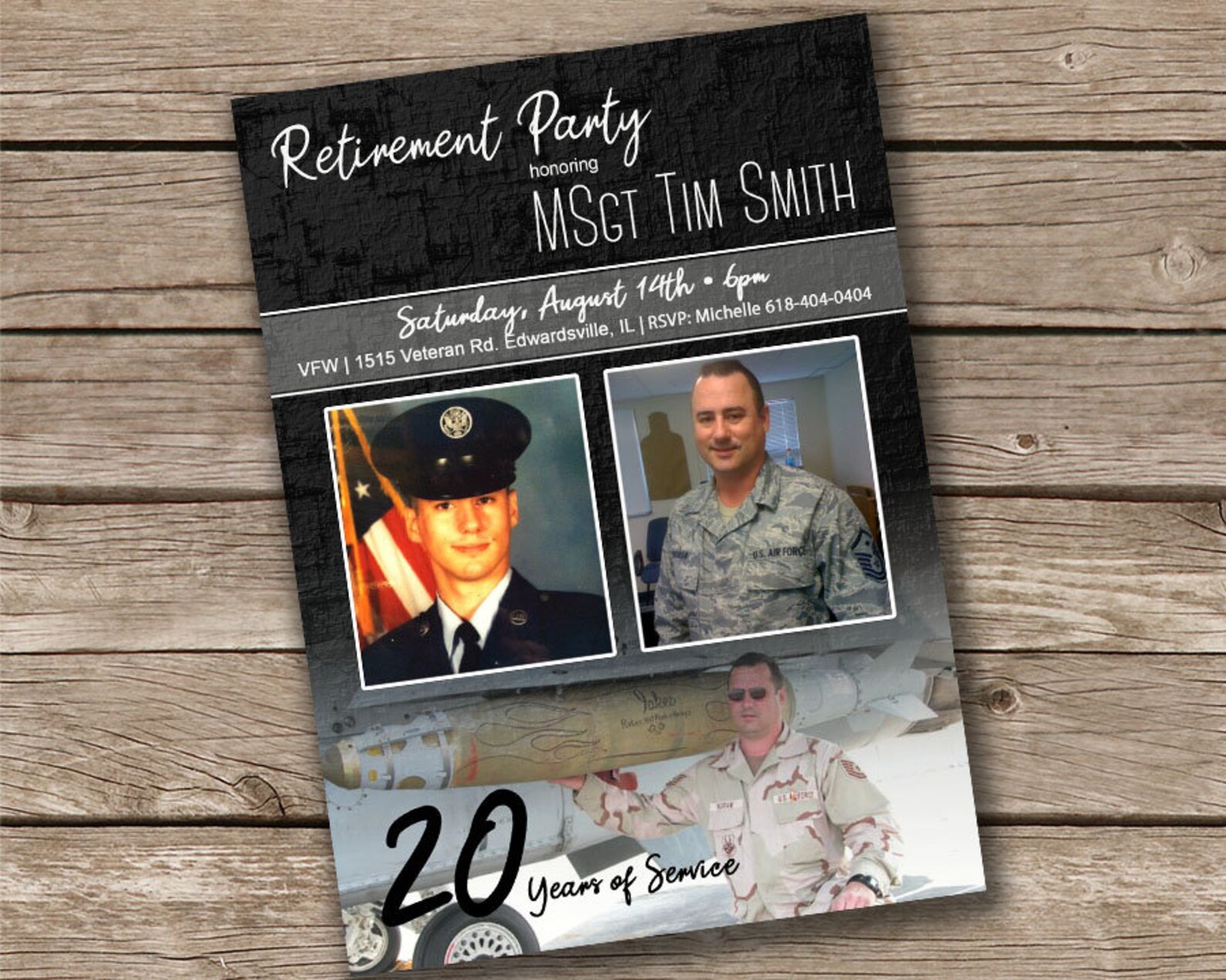 Military Retirement Party Invitation - Etsy