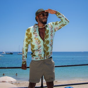 MIAMI Aloha Lightweight Summer Cotton Jacket - Etsy