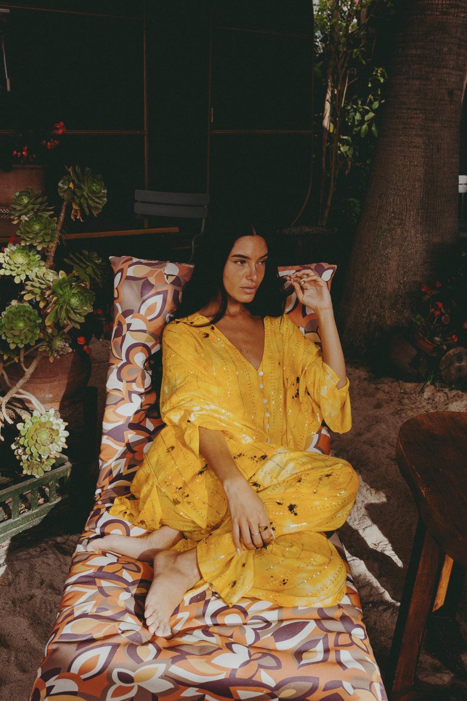 Soleil ' LOUNGE SET Shirt - Yellow - Etsy