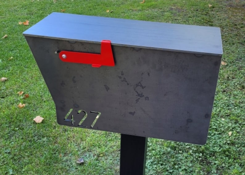 Custom Modern Mailbox - Etsy