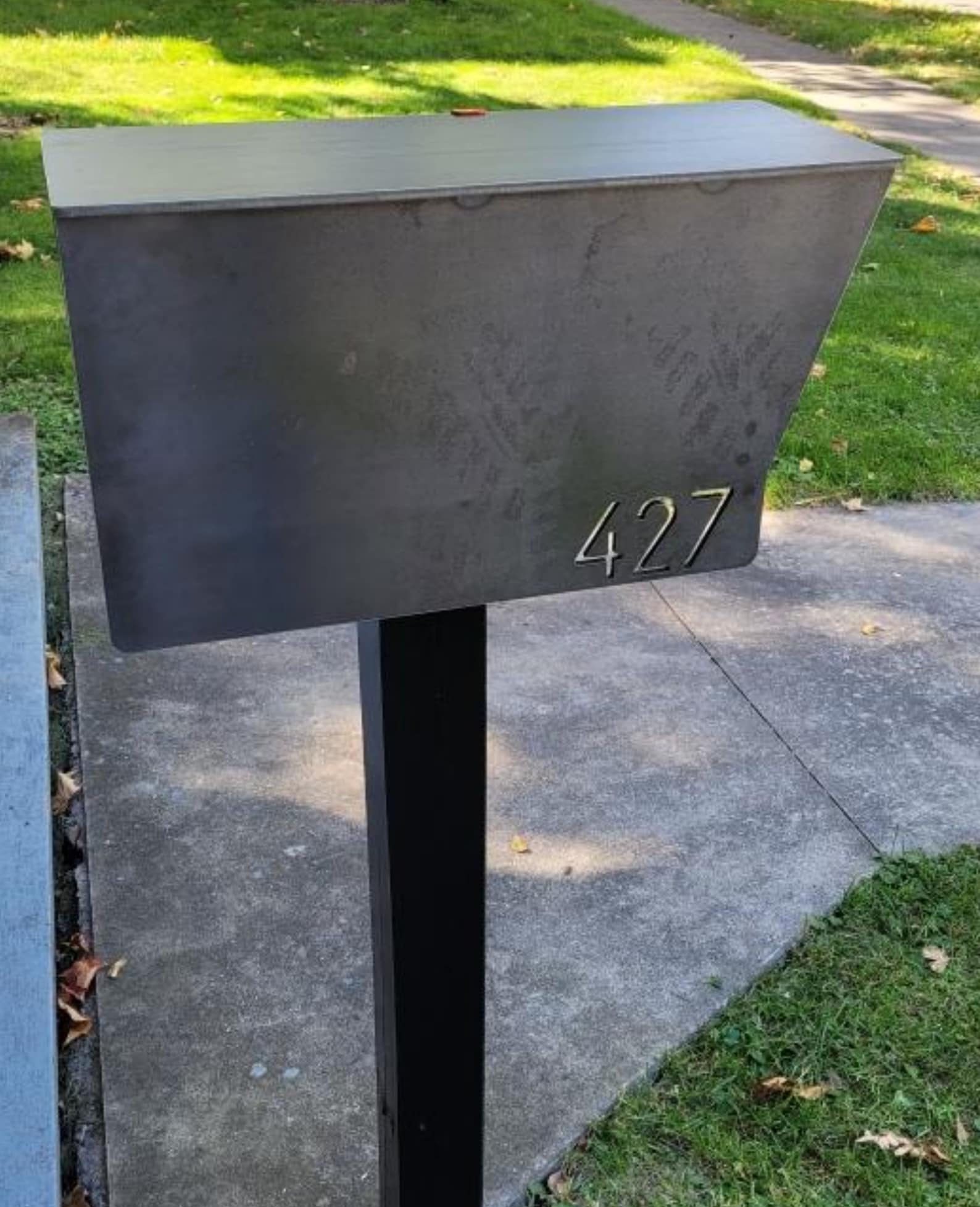 Custom Modern Mailbox - Etsy