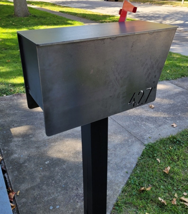 Custom Modern Mailbox - Etsy