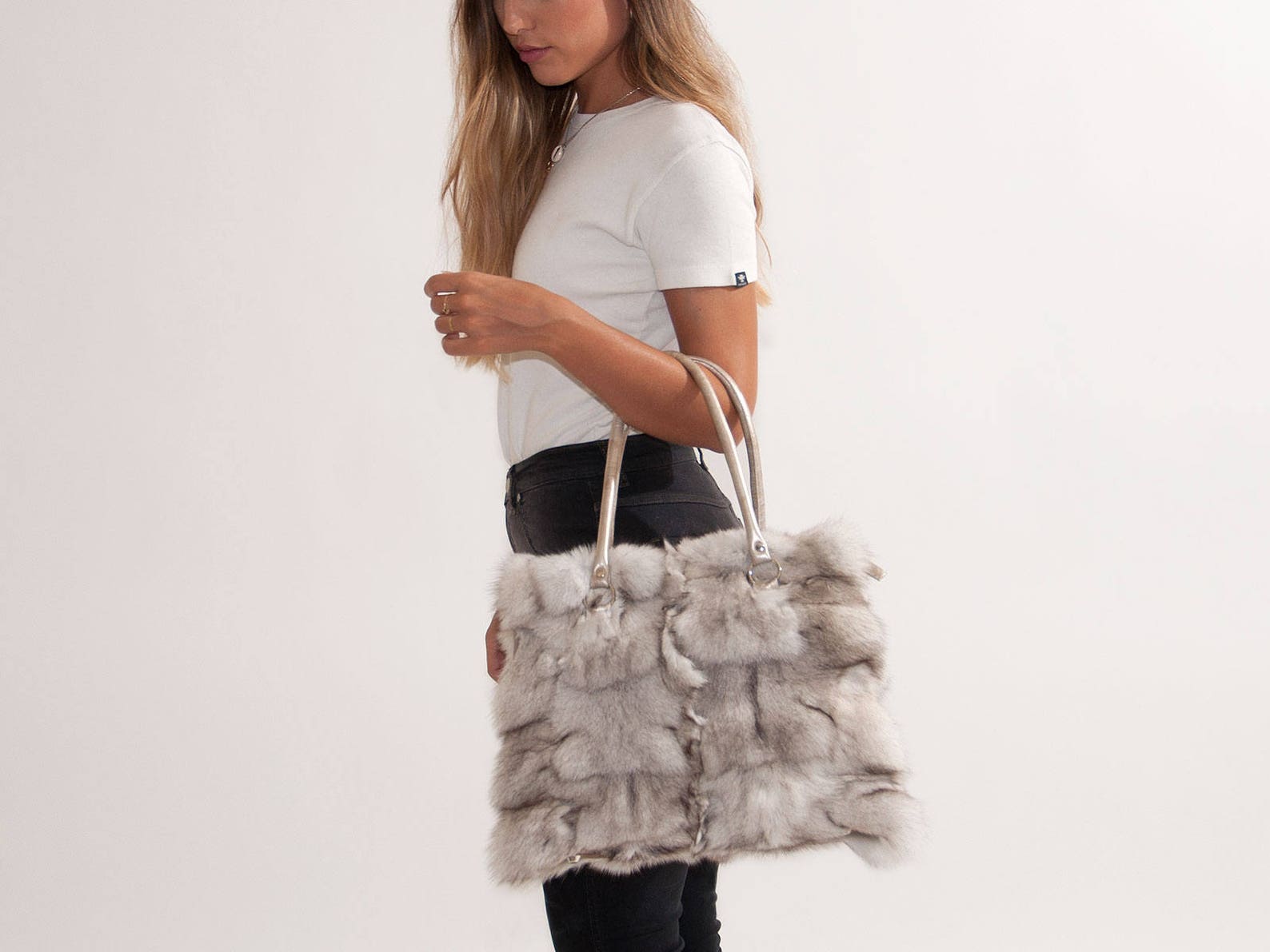 Fox Fur Bag. Fur Bag. Fur Handbag. Fur Shoulder Bag. - Etsy