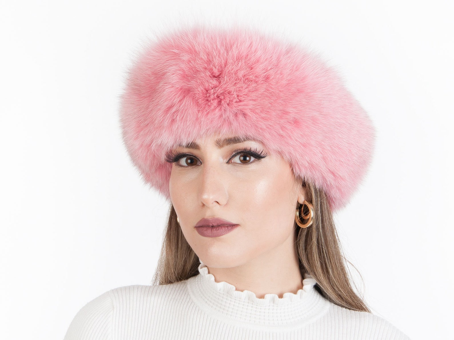 Handmade Real Blue Fox Fur Headband Fox Fur Headband Fur | Etsy