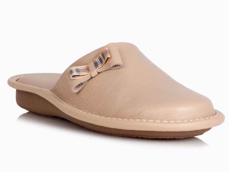 Anatomic Leather Slippers for Ladies. Luxurious Women's - Etsy