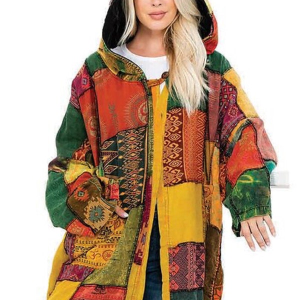 Patchwork Jacket - Etsy