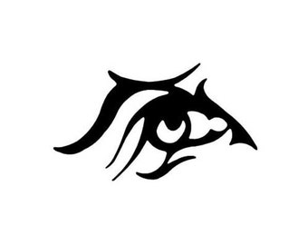 Evil Crying Eye Symbol Vinyl Decal Sticker 4.25 x | Etsy