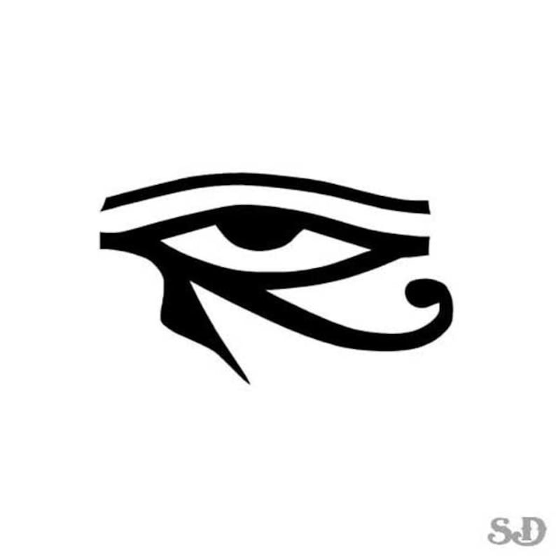 Eye Of Horus Wadjet Egyptian Vinyl Decal Sticker Etsy