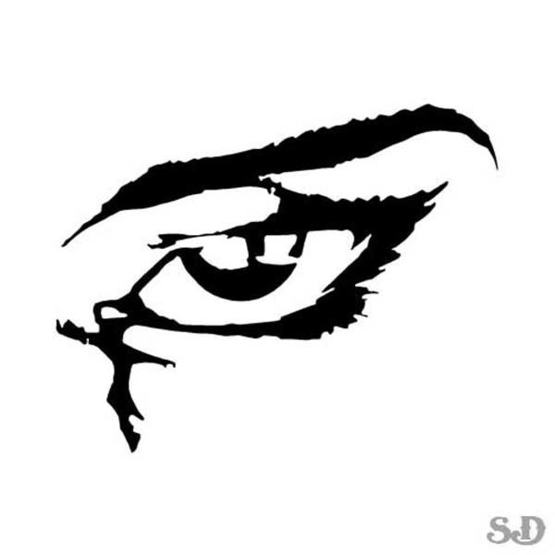 Scar Tribal Eye Vinyl Decal Sticker 4.75 X - Etsy