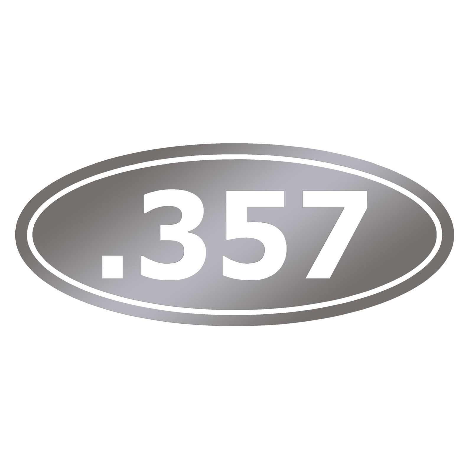 Ammo .357 Magnum Vinyl Decal Sticker 3 Sizes 9 Solid - Etsy