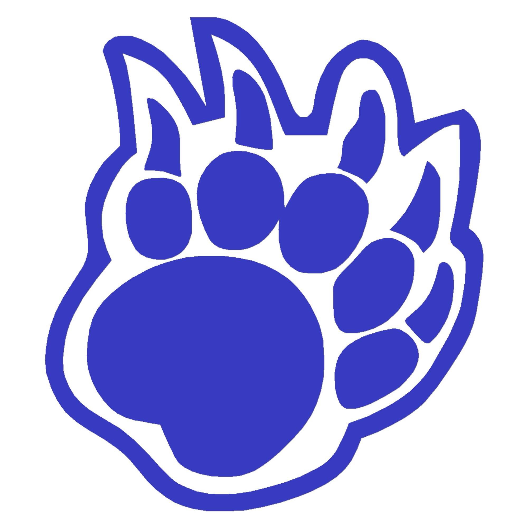 Bear Claw Paw Print Vinyl Decal Sticker 3 Sizes 9 Solid | Etsy