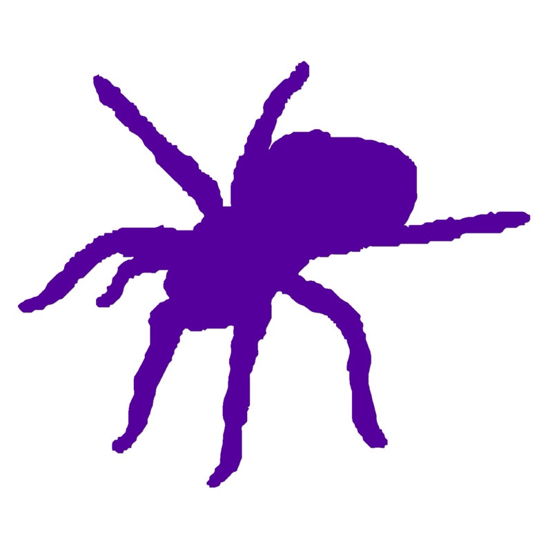Spider Arachnid Tarantula Vinyl Decal Sticker 3 Sizes 9 - Etsy