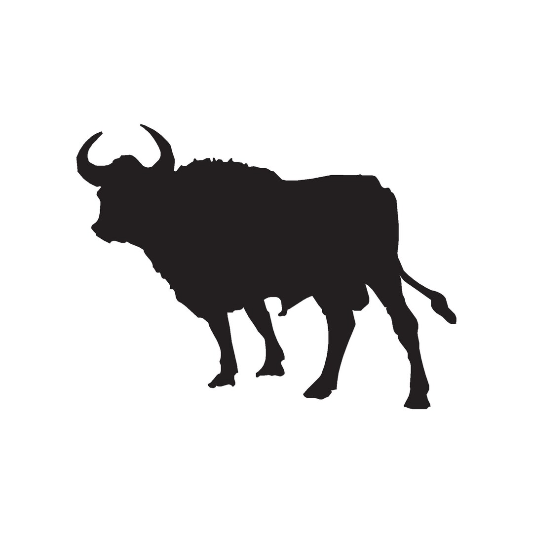 Bull Cow Ox Angus - Vinyl Decal Sticker - 3 Sizes - 9 Solid Colors ...