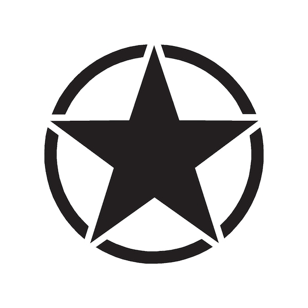 Jeep Army Star - Etsy