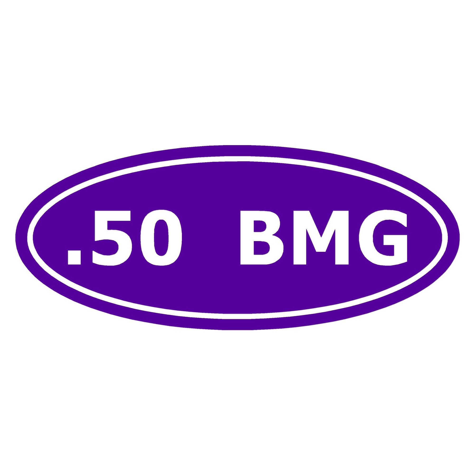 Ammo .50 Rifle BMG Vinyl Decal Sticker 3 Sizes 9 Solid | Etsy