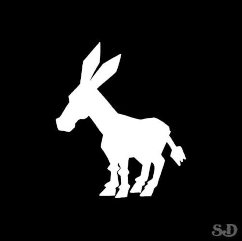 Donkey Mule Hinny Vinyl Decal Sticker 3.75 Long X - Etsy
