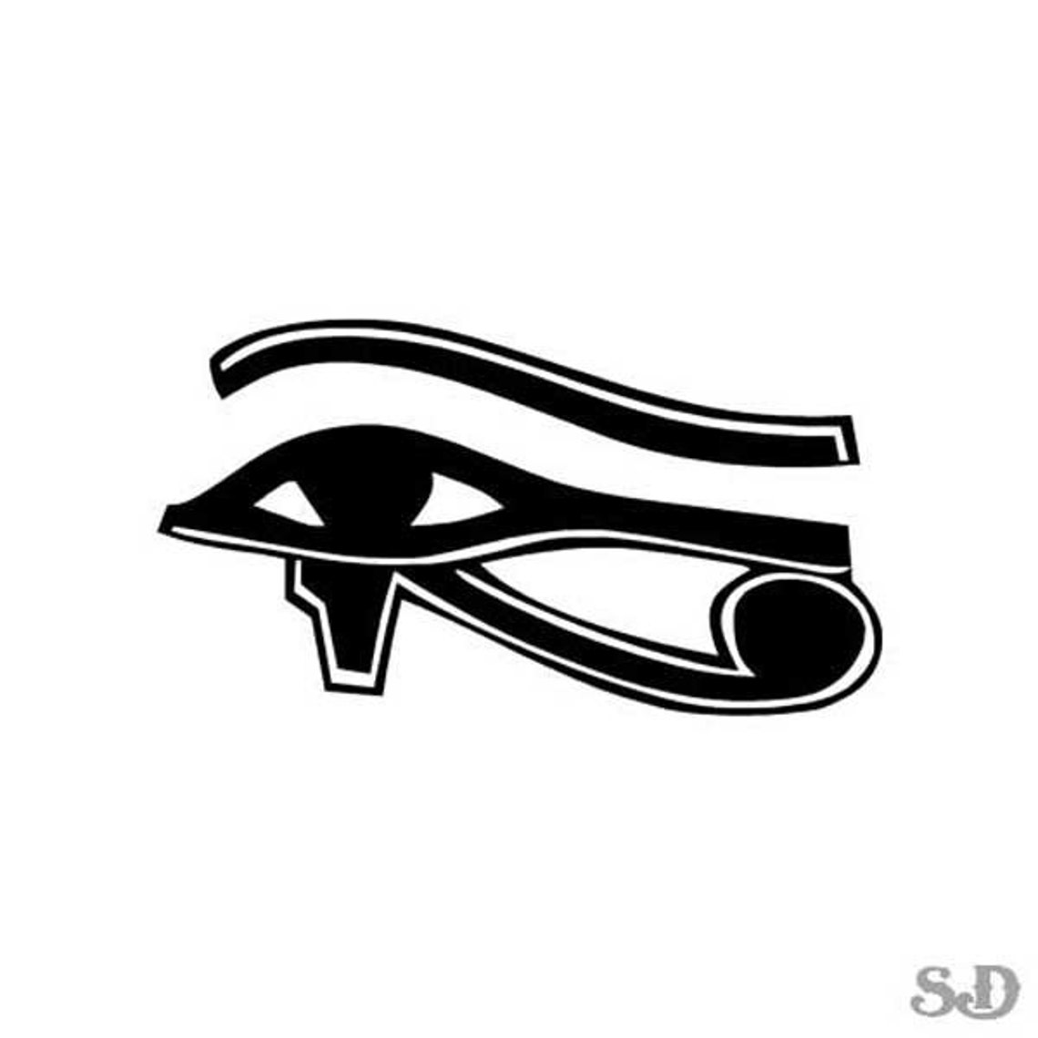 Wadjet Eye of Horus Vinyl Decal Sticker 6.9 X - Etsy