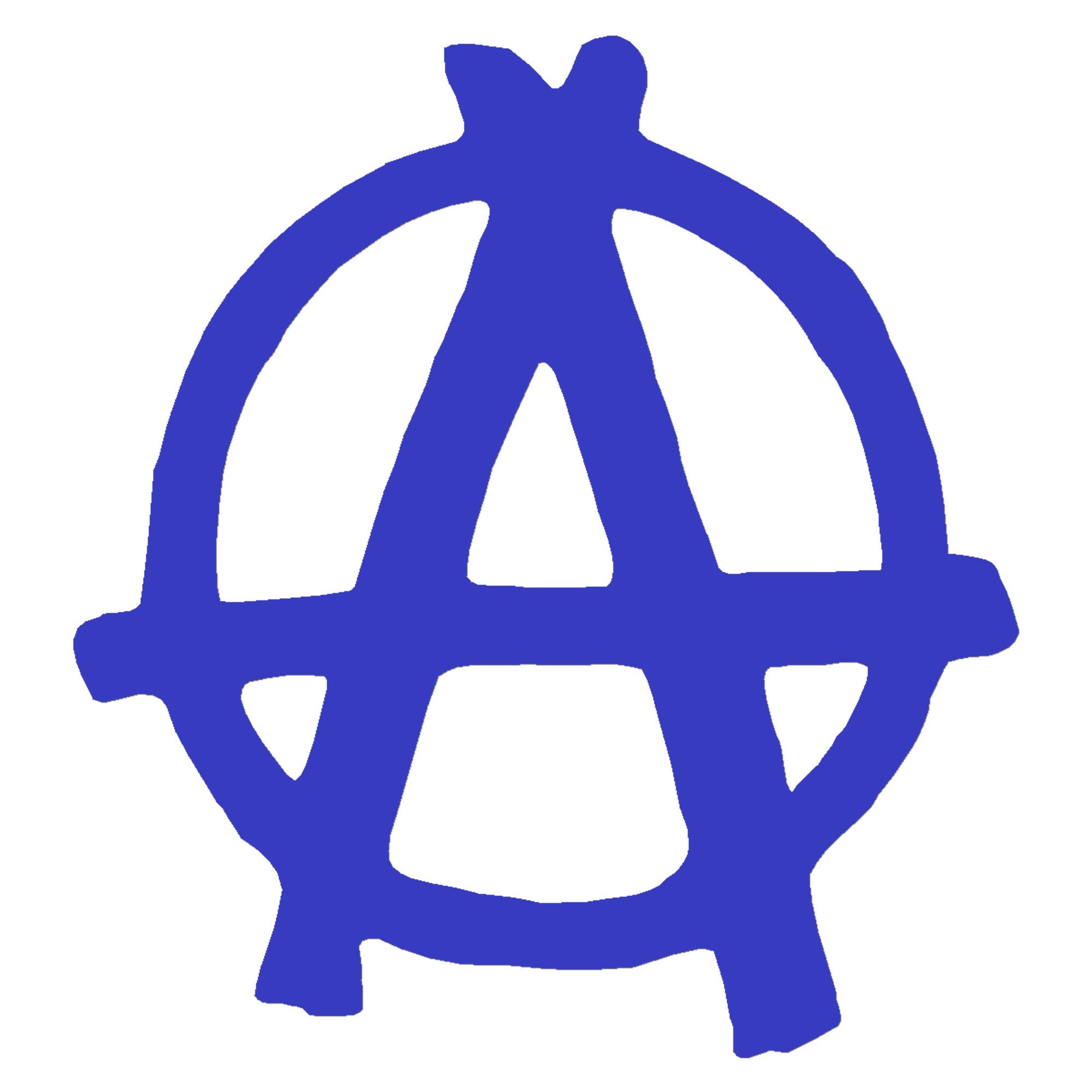 Anarchy Symbol Vinyl Decal Sticker 3 Sizes 9 Solid | Etsy