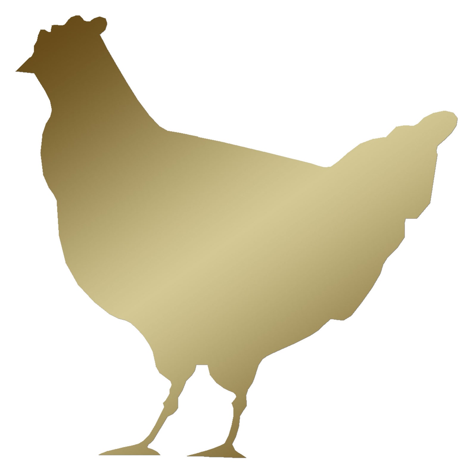 Chicken Fowl Rooster - Vinyl Decal Sticker - 3 Sizes - 9 Solid Colors ...