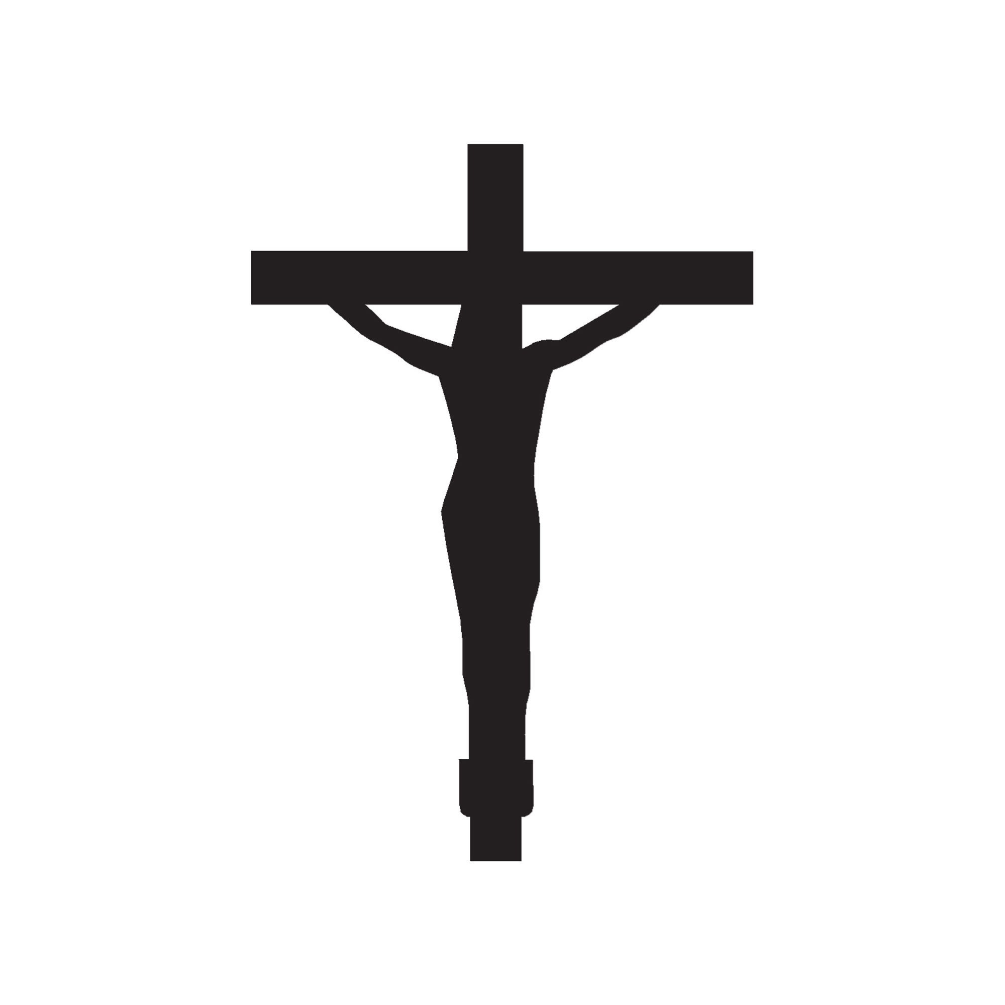 Christian Cross Jesus Vinyl Decal Sticker 3 Sizes 9 - Etsy UK