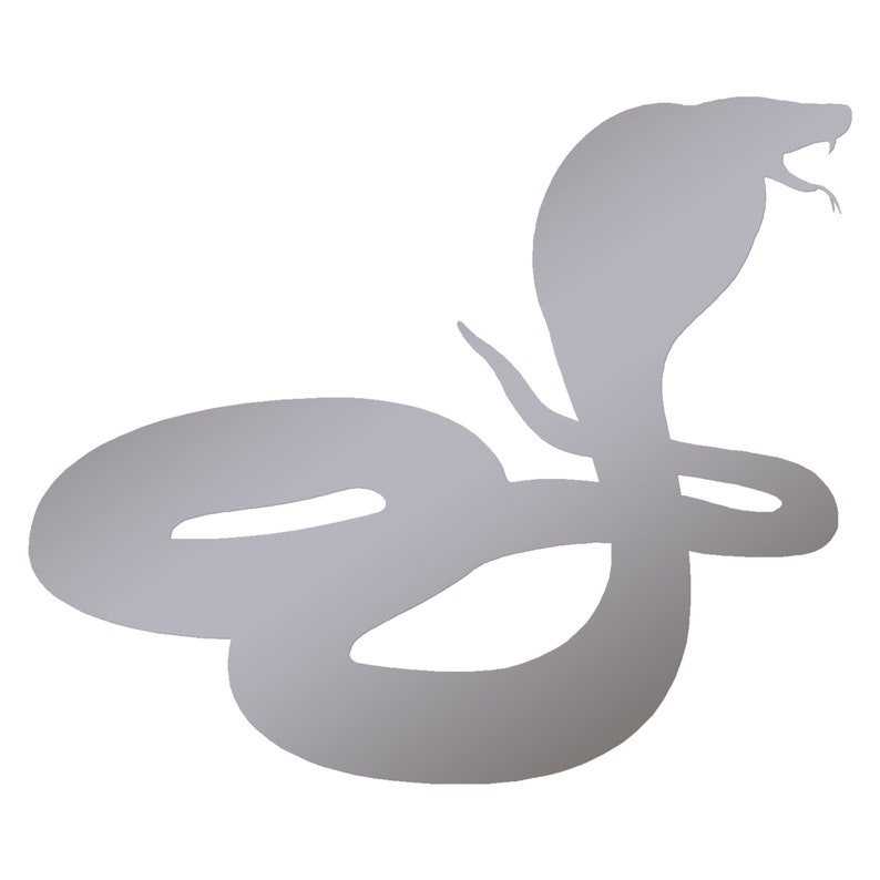 Cobra Snake Viper - Vinyl Decal Sticker - 3 Sizes - 9 Solid Colors ...