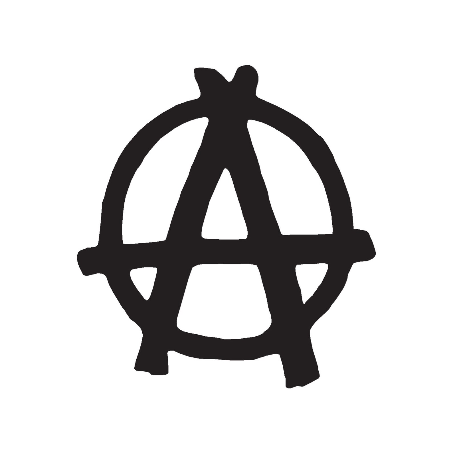Símbolo de la anarquía etiqueta engomada de vinilo 3 - Etsy España