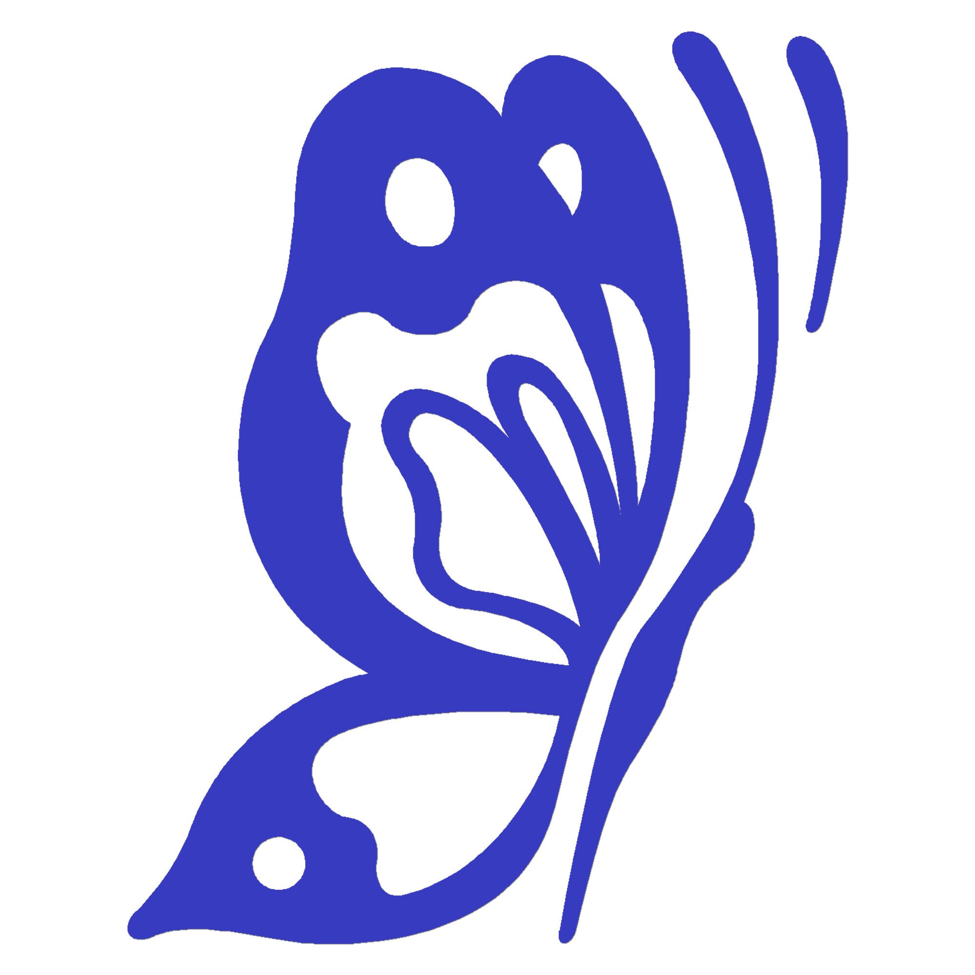 Butterfly Flying Vinyl Decal Sticker 3 Sizes 9 Solid - Etsy UK