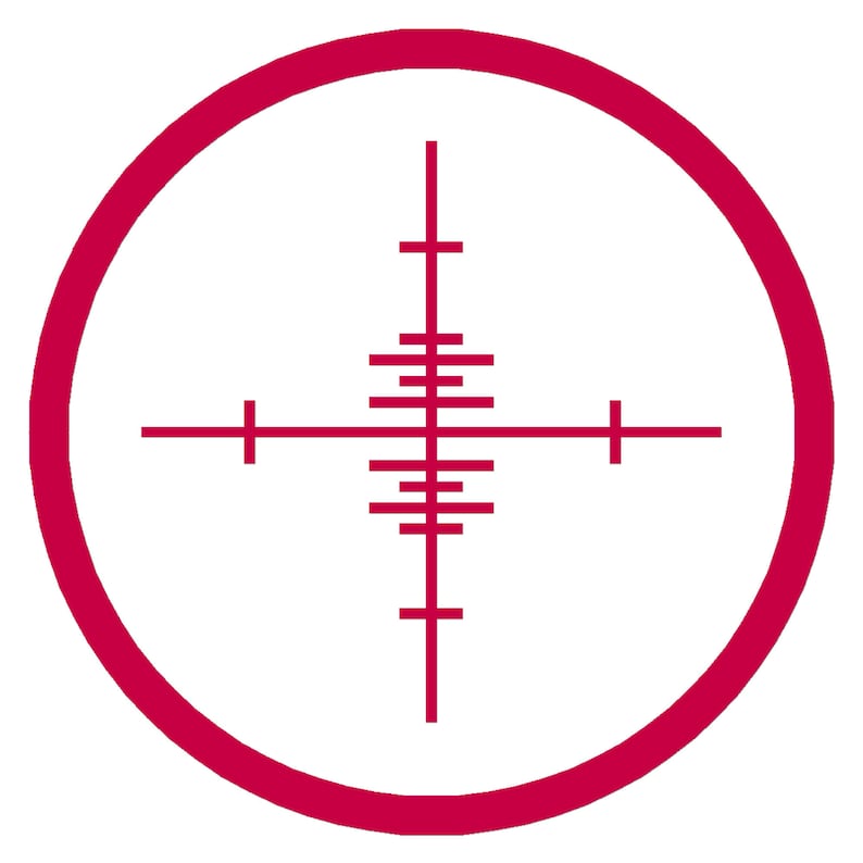 Target Crosshairs - Vinyl Decal Sticker - 3 Sizes - 9 Solid Colors ...