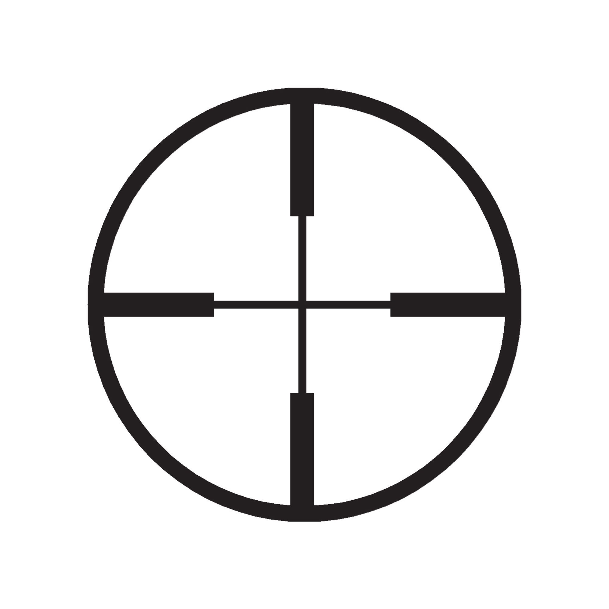 Crosshair Target - Vinyl Decal Sticker - 3 Sizes - 9 Solid Colors ...