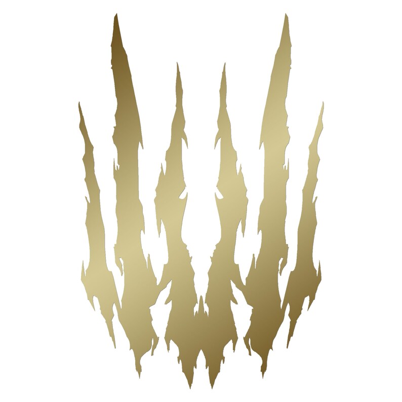 Tribal Claw Rip Vinyl Decal Sticker 3 Sizes 9 Solid - Etsy