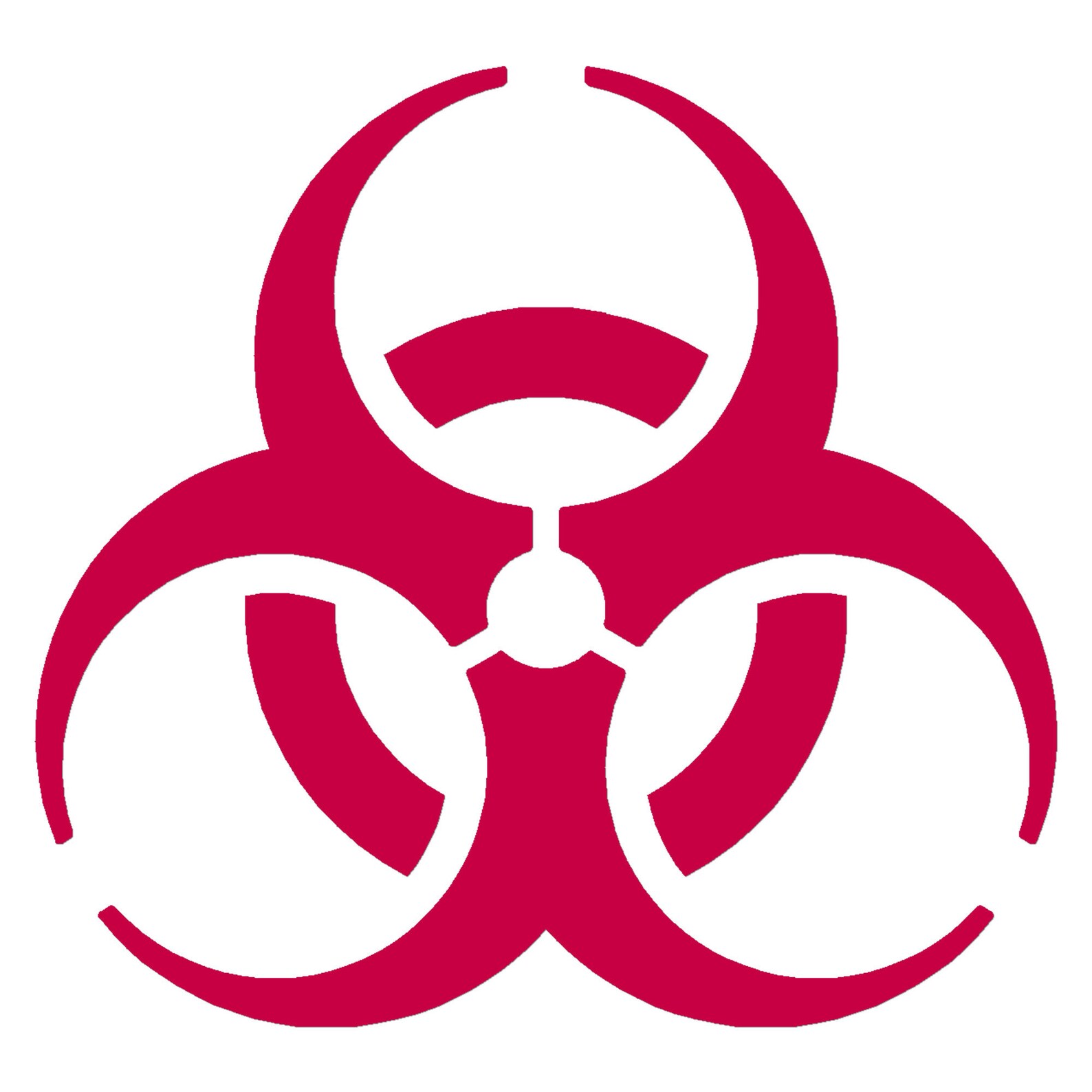 Bio Hazard Warning Symbol Vinyl Decal Sticker 3 Sizes 9 | Etsy