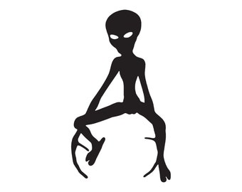 Alien Biohazard Vinyl Decal Sticker 3 Sizes 9 Solid - Etsy