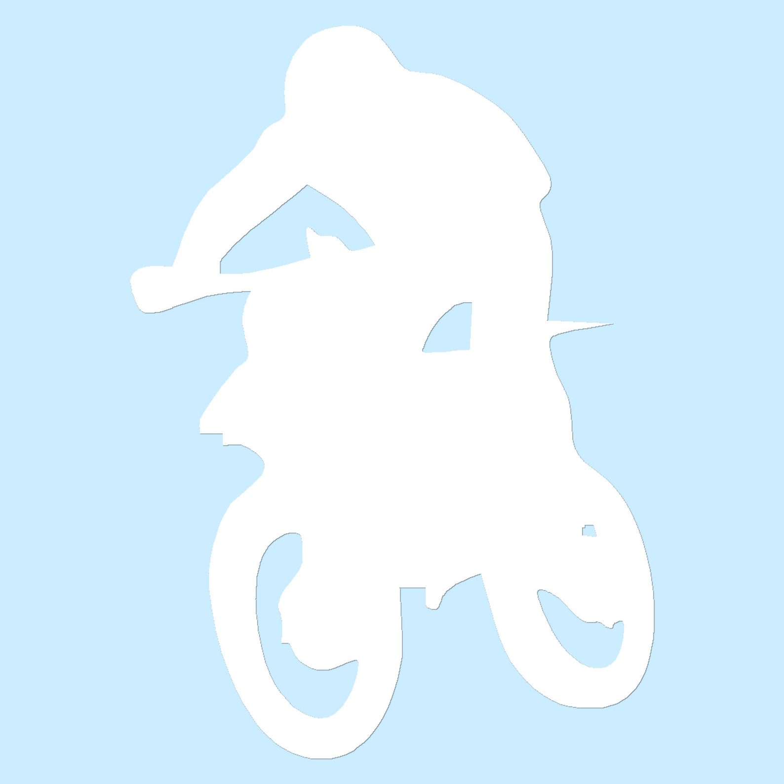 Dirt Bike Motocross Vinyl Decal Sticker 3 Sizes 9 Solid - Etsy