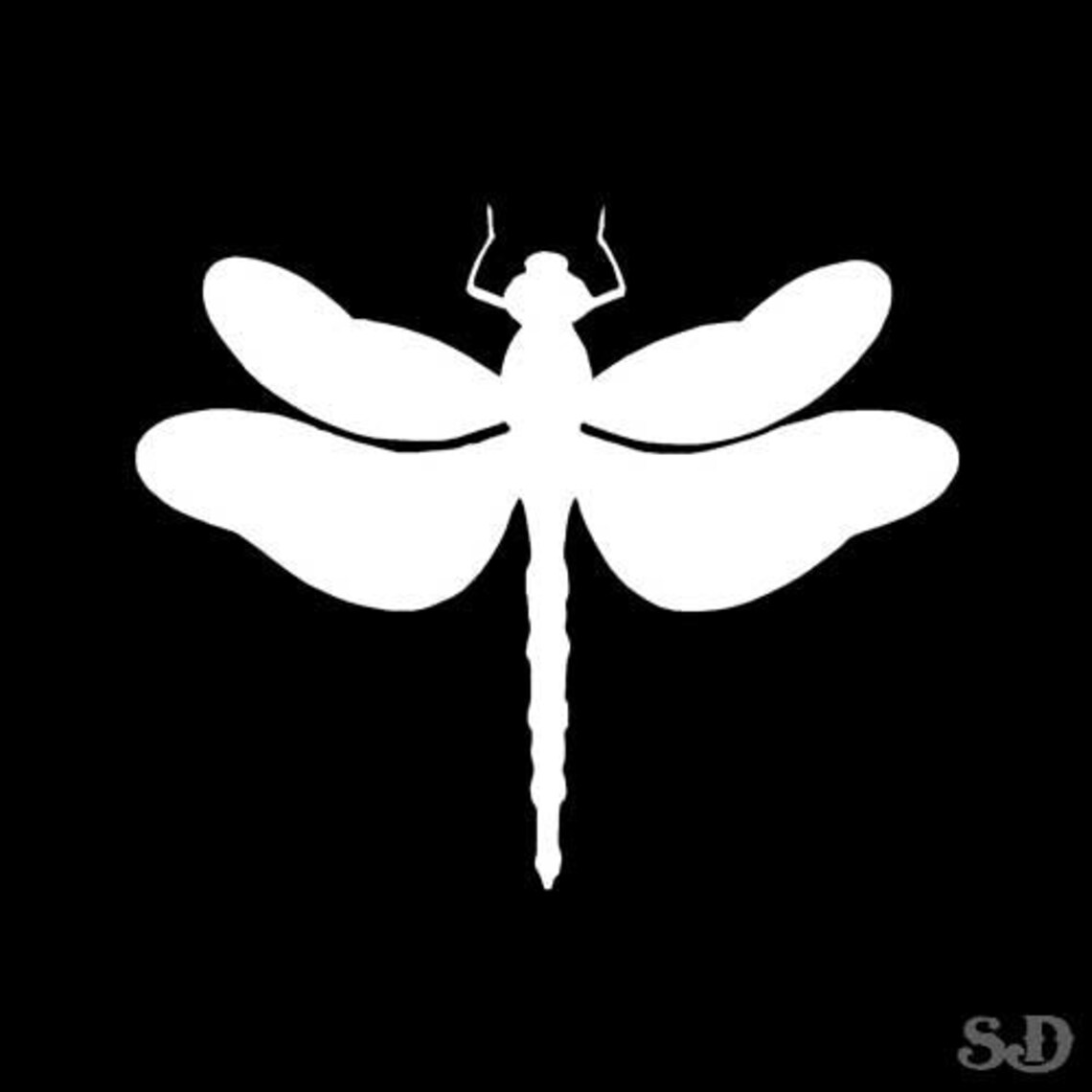 Dragonfly Insect Vinyl Decal Sticker 4.5 X - Etsy