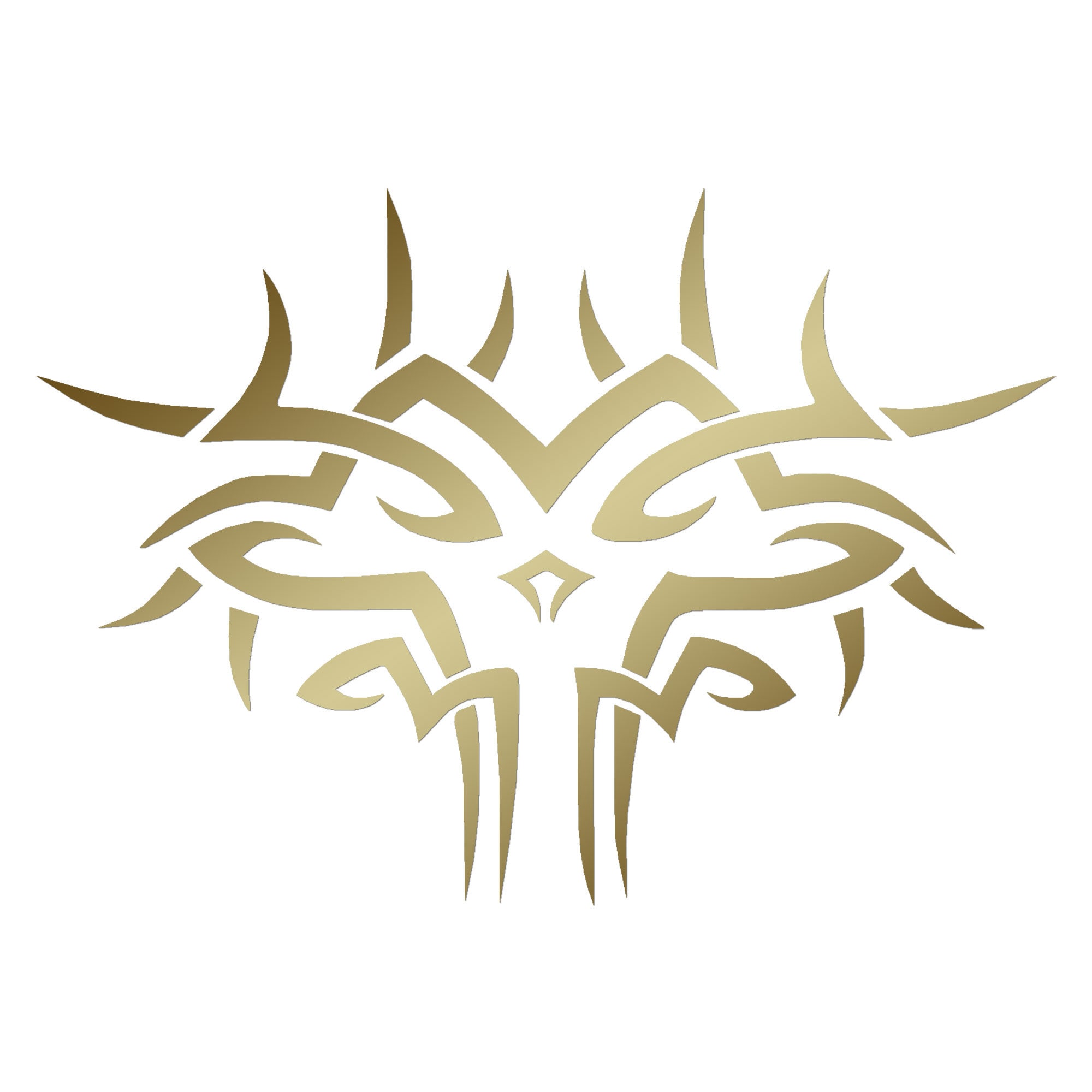 Tribal Face Art Design Vinyl Decal Sticker 3 Sizes 9 - Etsy.de