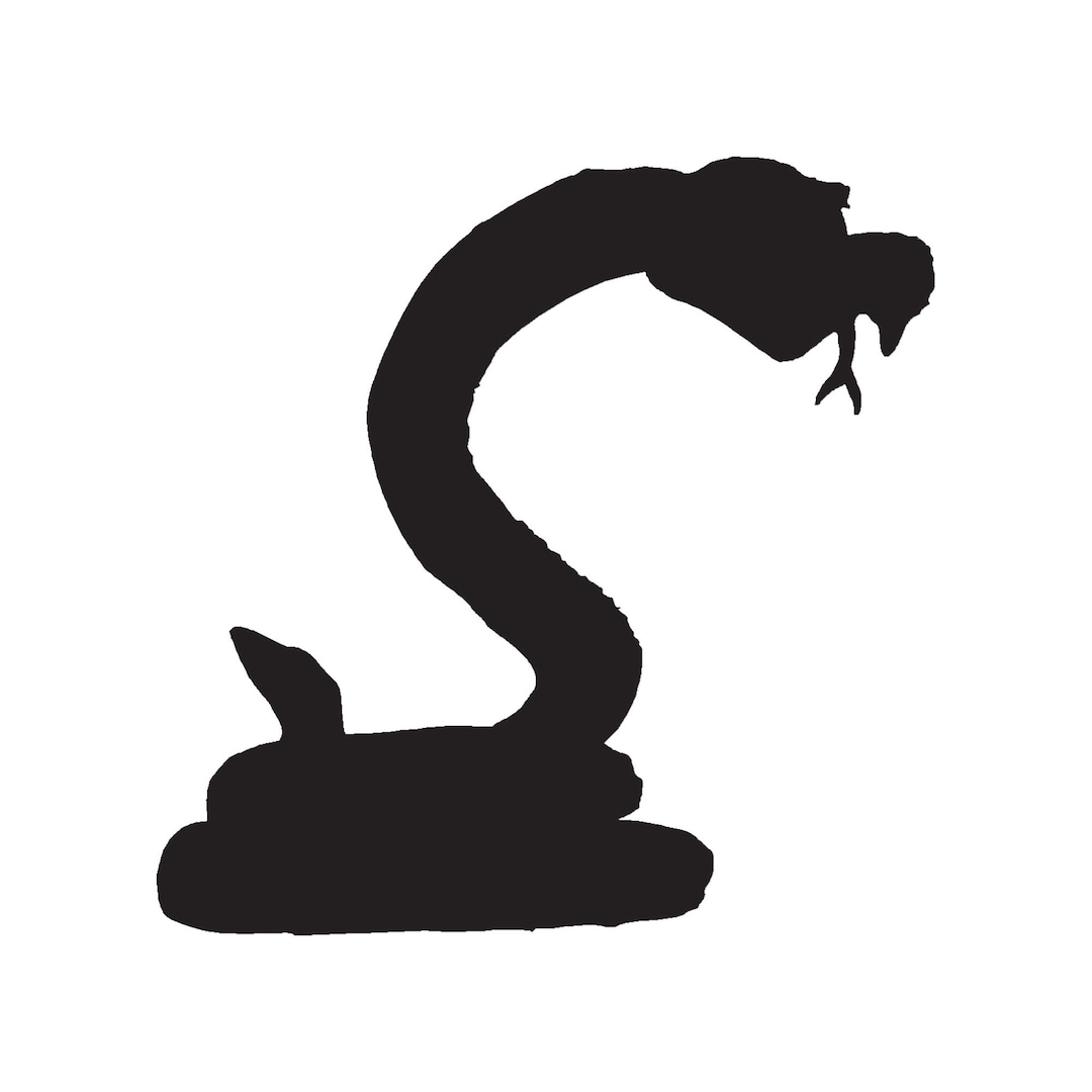 Snake Cobra Venomous - Vinyl Decal Sticker - 3 Sizes - 9 Solid Colors ...