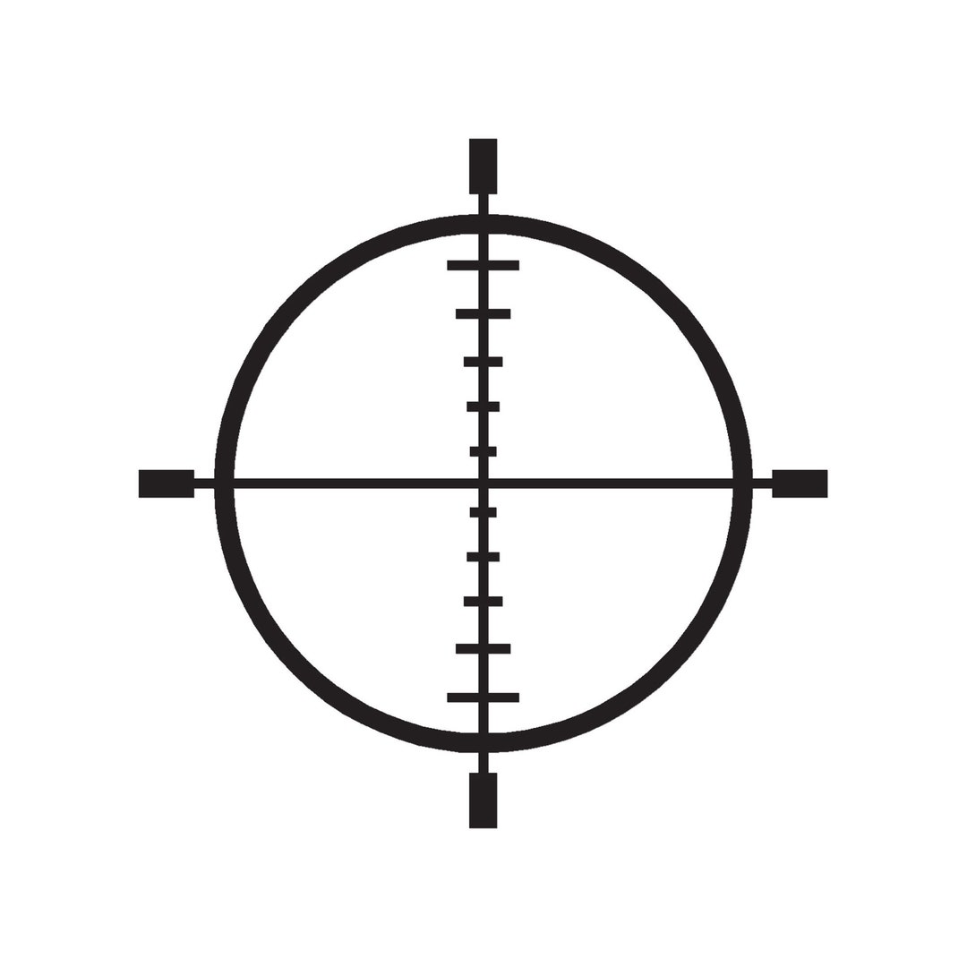 Target Crosshair Vinyl Decal Sticker 3 Sizes 9 Solid Colors Ebn185 - Etsy